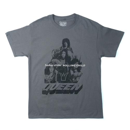 正版Queen皇后樂隊波西米亞狂想曲vintage搖滾短袖T恤r官方現行版|T恤|ETMall東森購物網