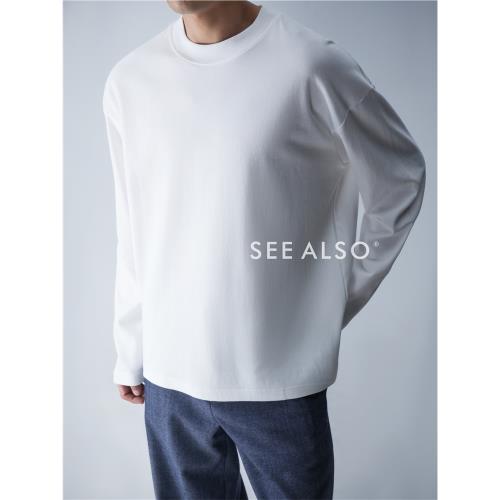 SEE ALSO 蝦線基礎款 265g舒適軟糯且高級打底長袖LD3507|T恤|ETMall東森購物網