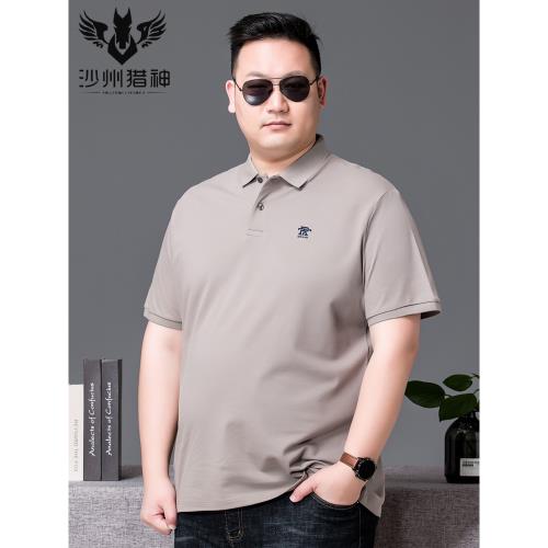 潮胖子商務加肥絲光全棉短袖t恤|T恤|ETMall東森購物網