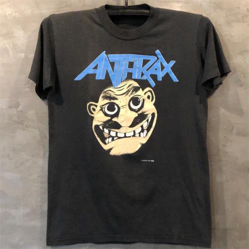 炭疽樂隊搖滾短袖vibe風硬核朋克|T恤|ETMall東森購物網