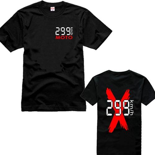 X 299 KM 時速標 機車 摩托 moto 重機 越野 花式 短袖 T恤 衣服|T恤|ETMall東森購物網