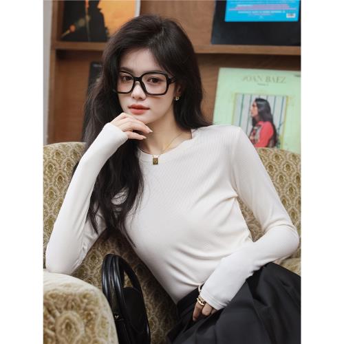 宿本自發熱針織衫女2023秋冬新款上衣慵懶顯瘦打底衫中高領內搭|毛針織衫|ETMall東森購物網