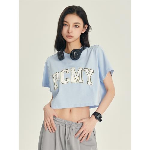 PCMY Tee印花嘻哈休閑寬松短袖|T恤|ETMall東森購物網