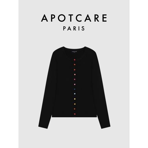 【新品】法國APOTCARE官網 百搭通勤針織衫女2026年秋季新款|毛針織衫|ETMall東森購物網