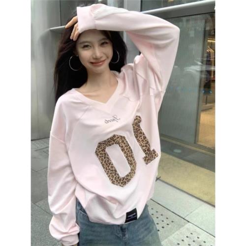 cooky洛杉磯vibe豹紋字母T恤衛衣|常規大尺碼外套|ETMall東森購物網