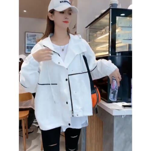 外套女ins連帽設計感防曬衣外套|短外套|ETMall東森購物網