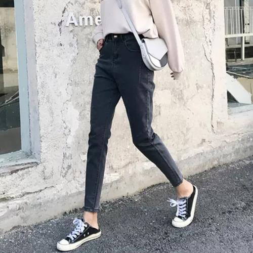 適合胯大腿粗胖mm寬松哈倫褲子|大尺碼褲裝|ETMall東森購物網