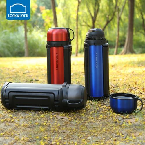 樂扣樂扣大容量保溫壺不銹鋼保溫杯旅行水壺家用戶外水杯1.5L杯子|保溫壺|ETMall東森購物網