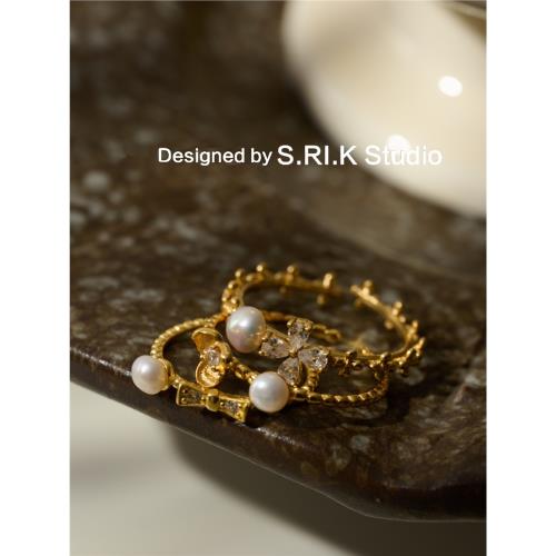 十里間【mini戒指｜純銀】漂漂亮亮小清新淡水珍珠s925銀開口戒指|戒指/指環|ETMall東森購物網