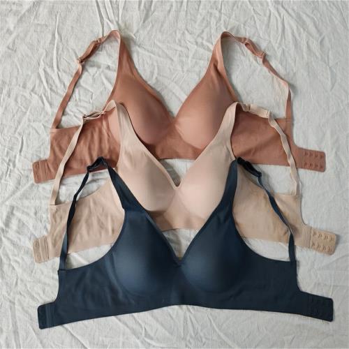 D24-03無痕一片式軟糯乳膠文胸內衣胸罩bra出口日韓無鋼圈居家bra|胸罩|ETMall東森購物網