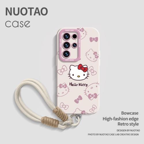 可愛KT貓適用三星s25ultra手機殼2024新款Galaxy S24+高端全包保護套液態硅膠防摔三星s23女款小眾22軟21外殼|手機保護套/殼|ETMall東森購物網