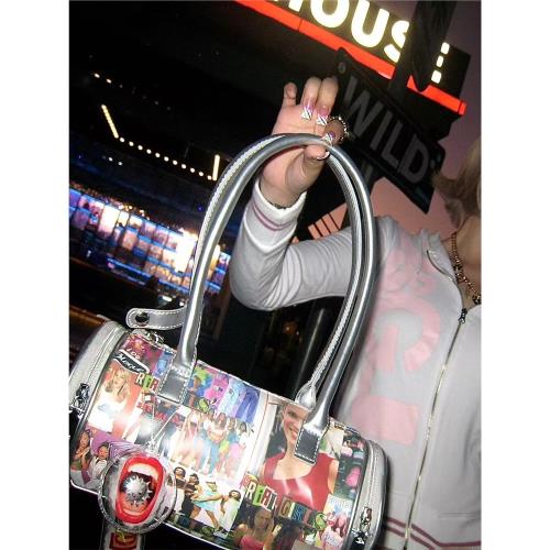 Riri Girls原創滿印歐美人像Y2K雷射PU單肩包手提包|托特包|ETMall東森購物網