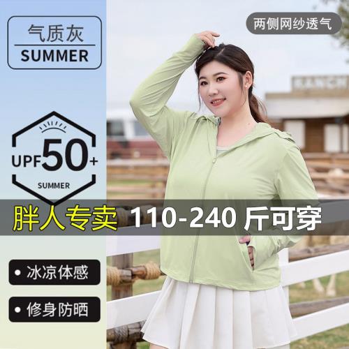 胖MM240斤透氣防曬衣防紫外線防曬外套胖人大碼大帽檐防嗮衫200|時尚防曬服|ETMall東森購物網
