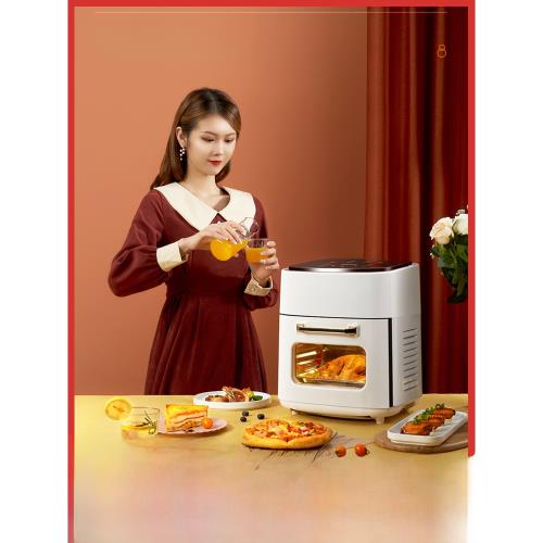 空氣炸鍋烤箱一體家用全自動智能電炸鍋15升大容量110v出口小家電|氣炸鍋|ETMall東森購物網