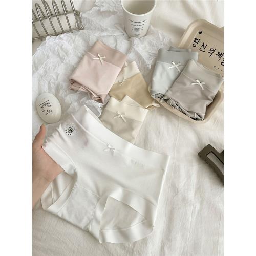 舒適裸感全褲7A抑菌中腰包臀內褲純棉襠無痕邊女簡約基礎三角褲|女三角褲|ETMall東森購物網