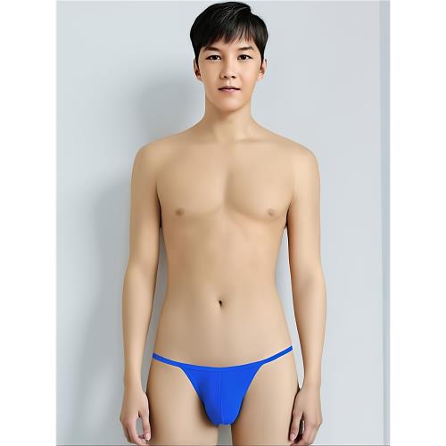情趣舒適毛露U凸比基尼大碼內褲|男三角內褲|ETMall東森購物網