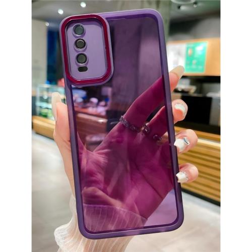 適用Vivo Y20手機殼防摔Y20S硅膠Y12A軟Y20i保護套Y12S透明V2026簡約V2029全包邊V2102自帶鏡頭膜V2027新款 ...
