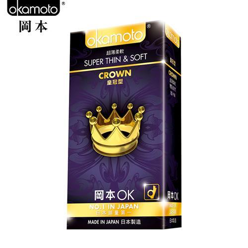 Okamoto岡本-皇冠型保險套(10入裝)|岡本|ETMall東森購物網