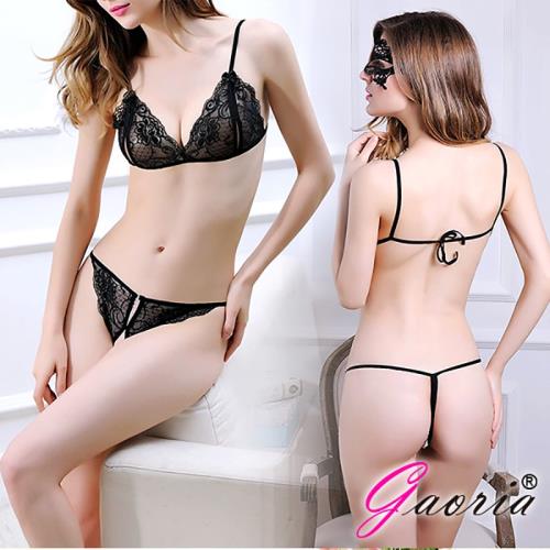 Gaoria 誘惑天使 內衣+開檔褲 情趣內衣組 T-123|情趣內衣|ETMall東森購物網