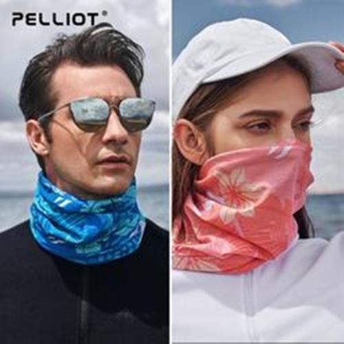 Pelliot輕薄百變魔術頭巾16803202夜鶯藍印花/海鷗灰印花/珊瑚粉印花(吸濕排汗STORM BREATH速乾科技面料)夜鶯藍/海鷗灰/珊瑚粉|防曬/遮陽帽|ETMall東森購物網