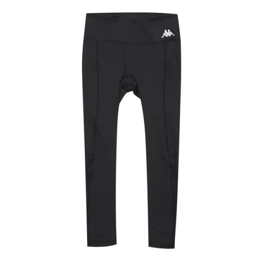 KAPPA義大利 時尚運動女生針織緊身長褲-合身版 361783W005|緊身褲/壓力褲|ETMall東森購物網