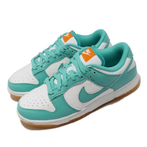 Nike 休閒鞋 Wmns Dunk Low 女鞋 男鞋 泰瑞色 湖水綠 焦糖底 低筒 Teal Zeal DV2190-100 [ACS 跨 ...
