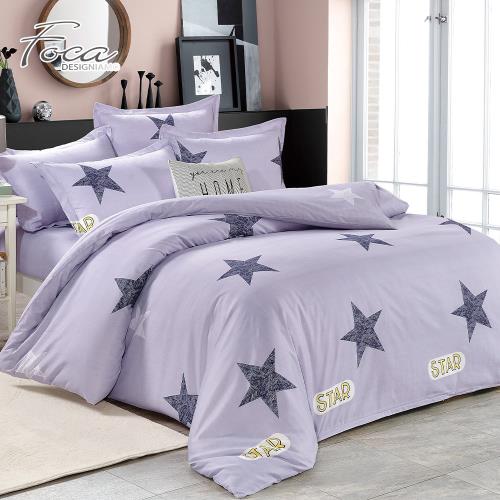 【FOCA】100%雪絨棉薄枕套床包組(單人/雙人/加大 均一價 買一送一)|金秋購物節，全站最高39%回饋，消費滿額再抽999黃金|床包枕套組|ETMall東森購物網