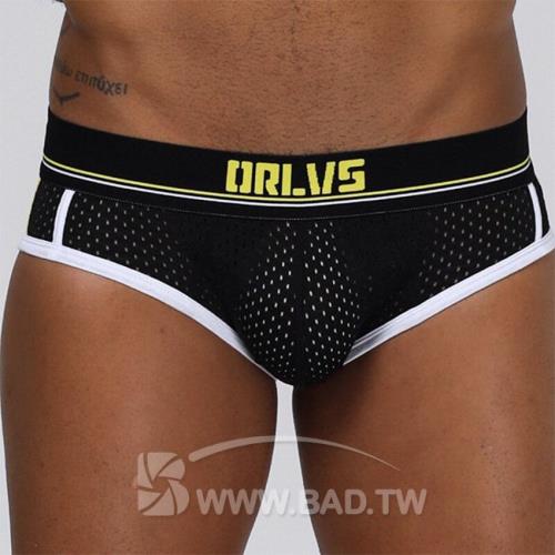 壞男情趣 激凸歐美運動風透氣網孔低腰三角褲 黑黃 [ M / L / XL / 2XL ] 健身/慢跑/運動/渾圓翹臀|三角褲|ETMall東森購物網