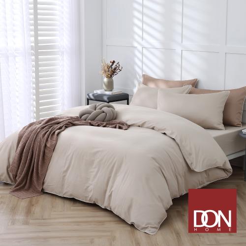 DON 雙人300織長絨棉被套床包組(時光漫旅)-橡樹米|會員獨享好康折扣活動|被套床包組|ETMall東森購物網