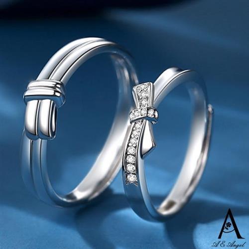 【ANGEL】相愛情結情侶彈性開口男女戒可選(男女戒可選) |其他材質/款式|ETMall東森購物網