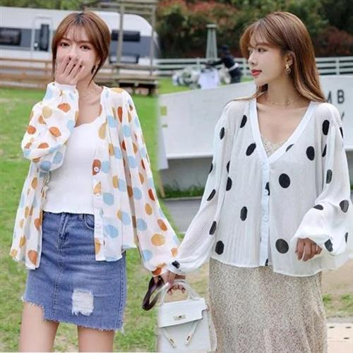 【韓國K.W.】清涼防曬輕薄款上衣外套二用|罩衫/斗篷|ETMall東森購物網