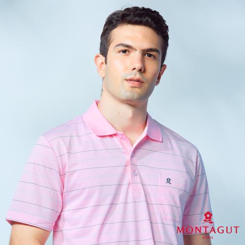 【MONTAGUT夢特嬌】MIT台灣製吸濕排汗休閒短袖POLO衫(S1293-25)|短袖POLO衫|ETMall東森購物網
