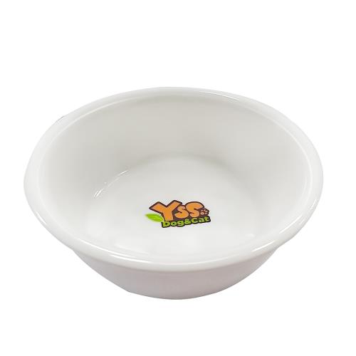 YSS Dog&Cat職人木匠-白色瓷碗(淺碗)|會員獨享好康折扣活動|單口碗|ETMall東森購物網