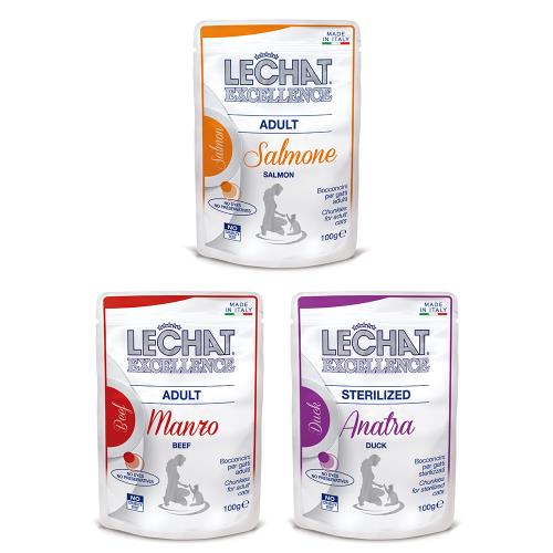 Excellence義大利卓越-無榖貓主食餐包100g x6包|貓餐包|ETMall東森購物網