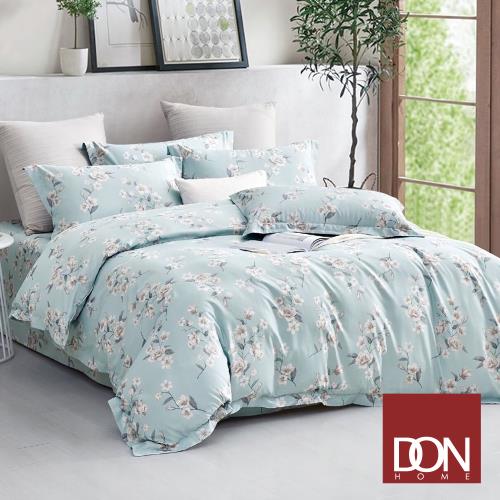 DON 雙人吸濕排汗天絲兩用被床包四件組-花間晨露|兩用被床包組|ETMall東森購物網