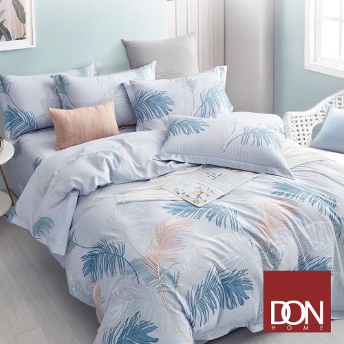 DON 雙人吸濕排汗天絲兩用被床包四件組-秋晨絮曲|兩用被床包組|ETMall東森購物網