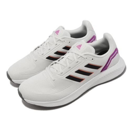 adidas 慢跑鞋 Runfalcon 2 W 女鞋 灰 黑 基本款 路跑 運動鞋 愛迪達 GV9575|會員獨享好康折扣活動|慢跑鞋 ...