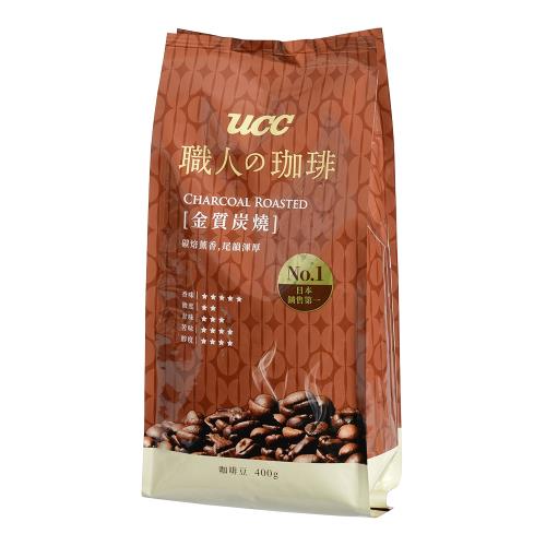 UCC-買1送1 職人金質炭燒風味/曼巴咖啡豆400gx2袋|金秋購物節，全站最高39%回饋，消費滿額再抽999黃金|其他咖啡豆|ETMall東森購物網