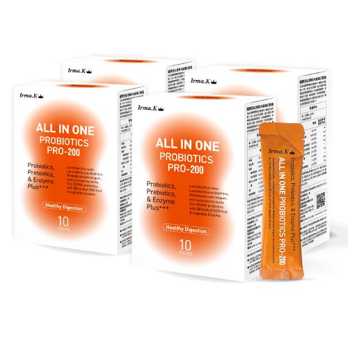 【Irma.K愛爾瑪】頂級全效EX益生菌 (10入/盒)x4盒|益生菌-好順暢|ETMall東森購物網