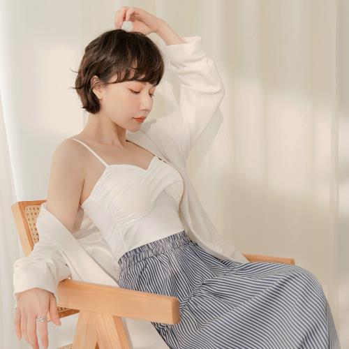 【OB 嚴選】Air零感輕托杯涼爽牛奶絲細肩帶BRATOP 《AB16936》|內搭|ETMall東森購物網