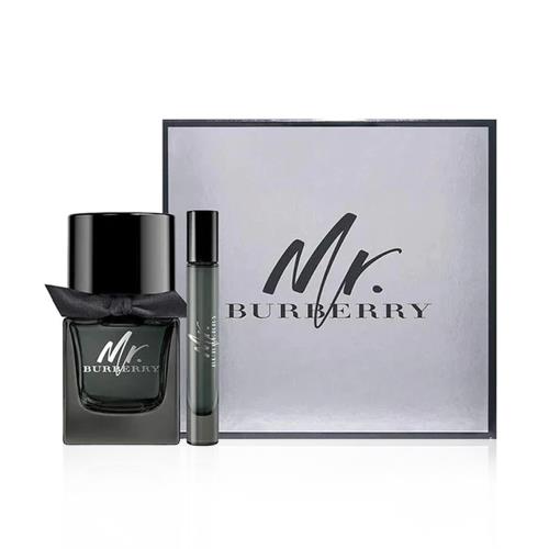Burberry Mr. Burberry 男性淡香精禮盒(淡香精 50ml+淡香精 7.5ml)|男性香水|ETMall東森購物網