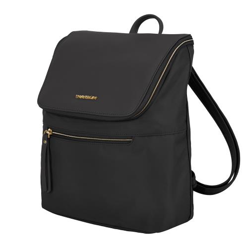 《TRAVELON》雙層防盜後背包(黑)|後背包|ETMall東森購物網