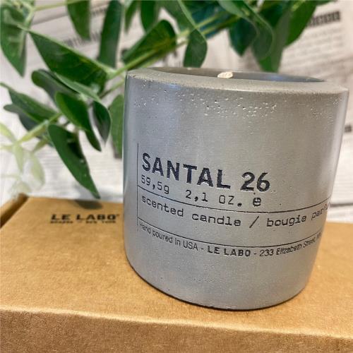 單顆【Le Labo】迷你水泥香氛蠟燭 檀香26 蠟燭 室內香氛 水泥蠟燭 59.5g|金秋購物節，全站最高39%回饋，消費滿額再抽999黃金|香氛蠟燭|ETMall東森購物網