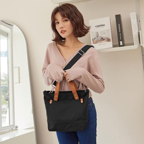 Kiiwi O! 日系質感帆布兩用托特包TAMIKA (多色選)|多WAY包|ETMall東森購物網