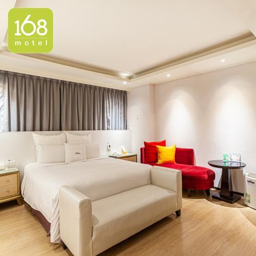 【168motel平鎮館】雙人房休息平假日3H〈不可指定房型，依現場房況安排〉(MO)~電子票券|摩鐵休憩券|ETMall東森購物網