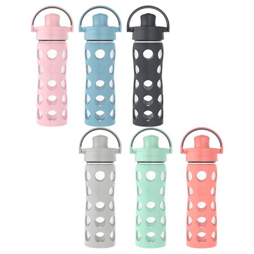 【Lifefactory】掀蓋玻璃水瓶-650ML(AFCN650)-慈濟共善|600～990ml|ETMall東森購物網