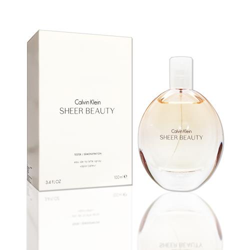 Calvin Klein CK Sheer Beauty 純淨雅緻女性淡香水 100ML 無蓋 TESTER 環保包裝|Calvin ...