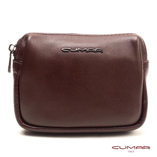 【CUMAR 義大利】Nappa 零錢鑰匙包-酒紅色|會員獨享好康折扣活動|零錢包|ETMall東森購物網