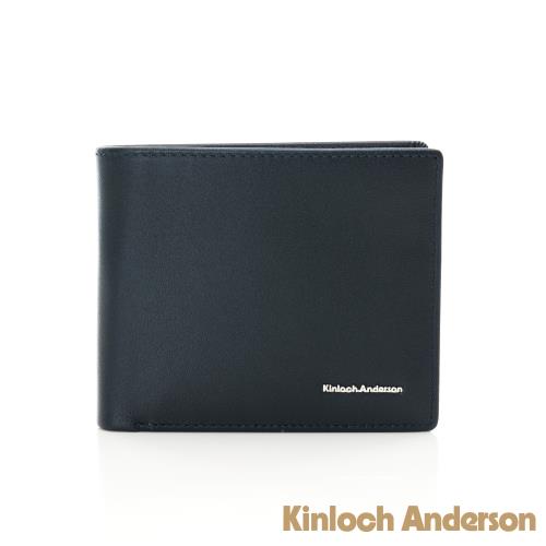 【金安德森】Anders 牛皮左右翻零錢袋短夾-夜空藍|短夾|ETMall東森購物網