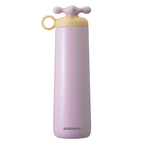 【日本 DOSHISHA】Shako Cross 保溫瓶450ml(DMKNB450 PU)丁香紫|400～490ml|ETMall東森購物網